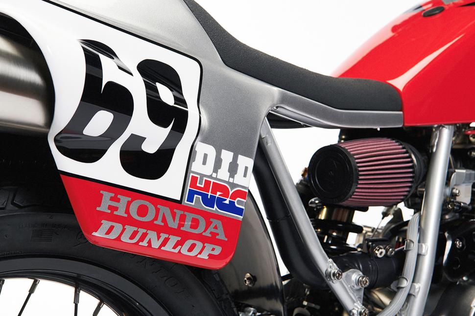 Самодельный мотоцикл флет-трекер на базе Honda XR650L