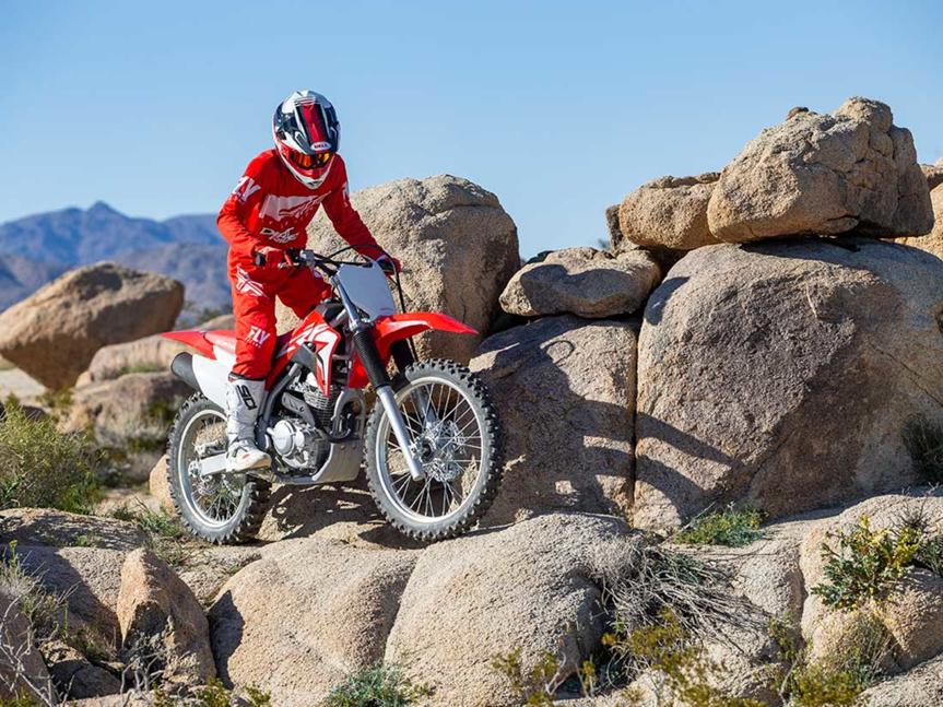 Тест кроссового мотоцикла Honda CRF250F 2019